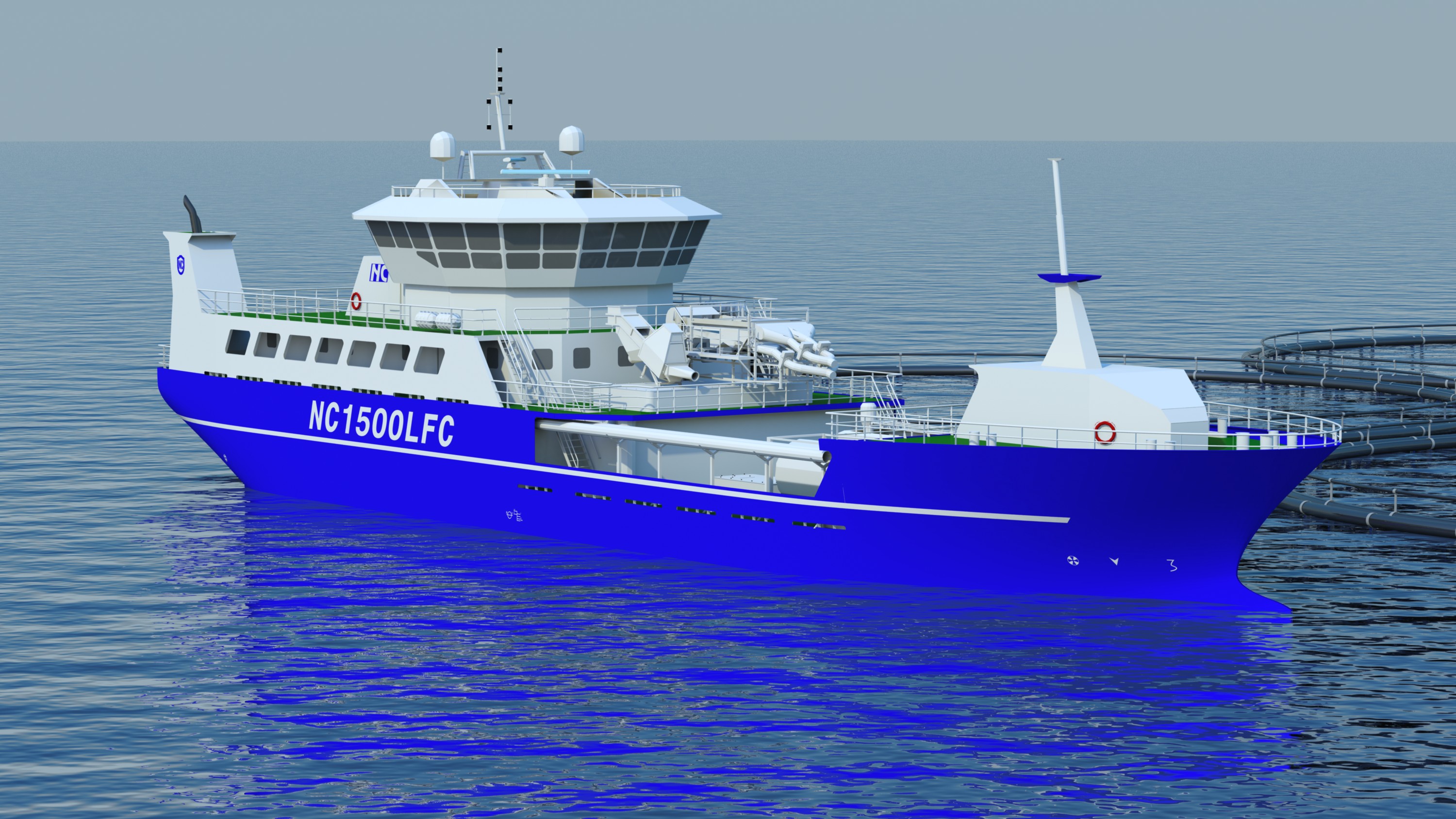 Outline Specification 60M -1500m3 Live Fish Carrier – FMS